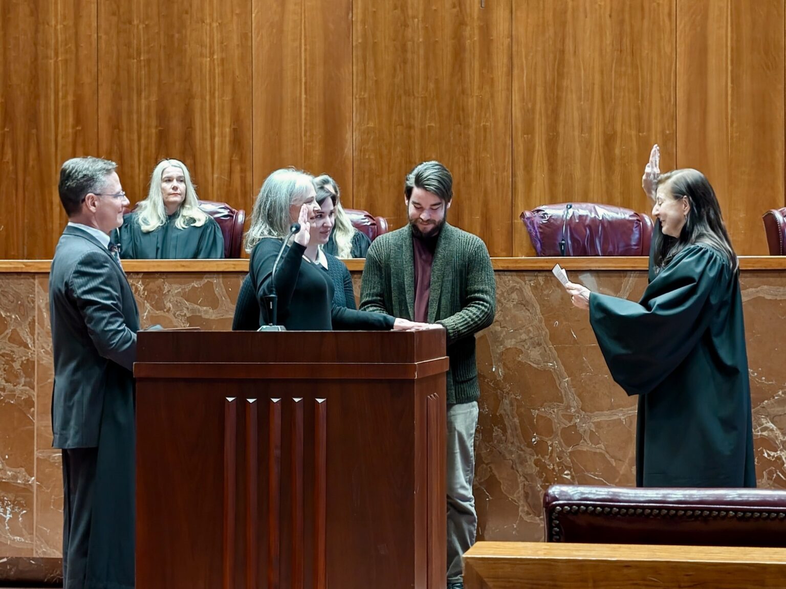 2025 Starts with New Judge Investitures - Austin Lawyer